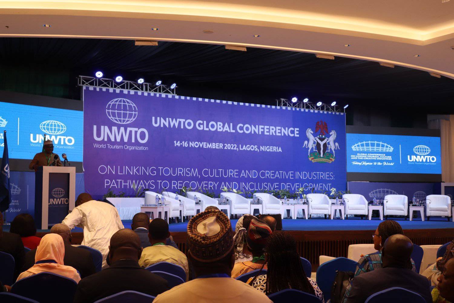 UN World Tourism Organisation (UNWTO) conference at the Revamped ...